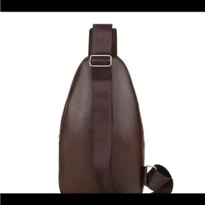 Jingpin | Bags | New Brown Jingpin Mens Retro Style Casual Chest Bag ...